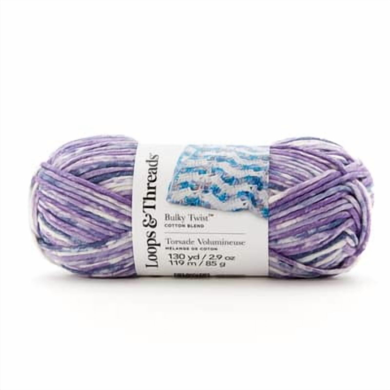 Lavender GlowBulky Twist Multi Yarn by Loops & Threads – Bulky Weight ...