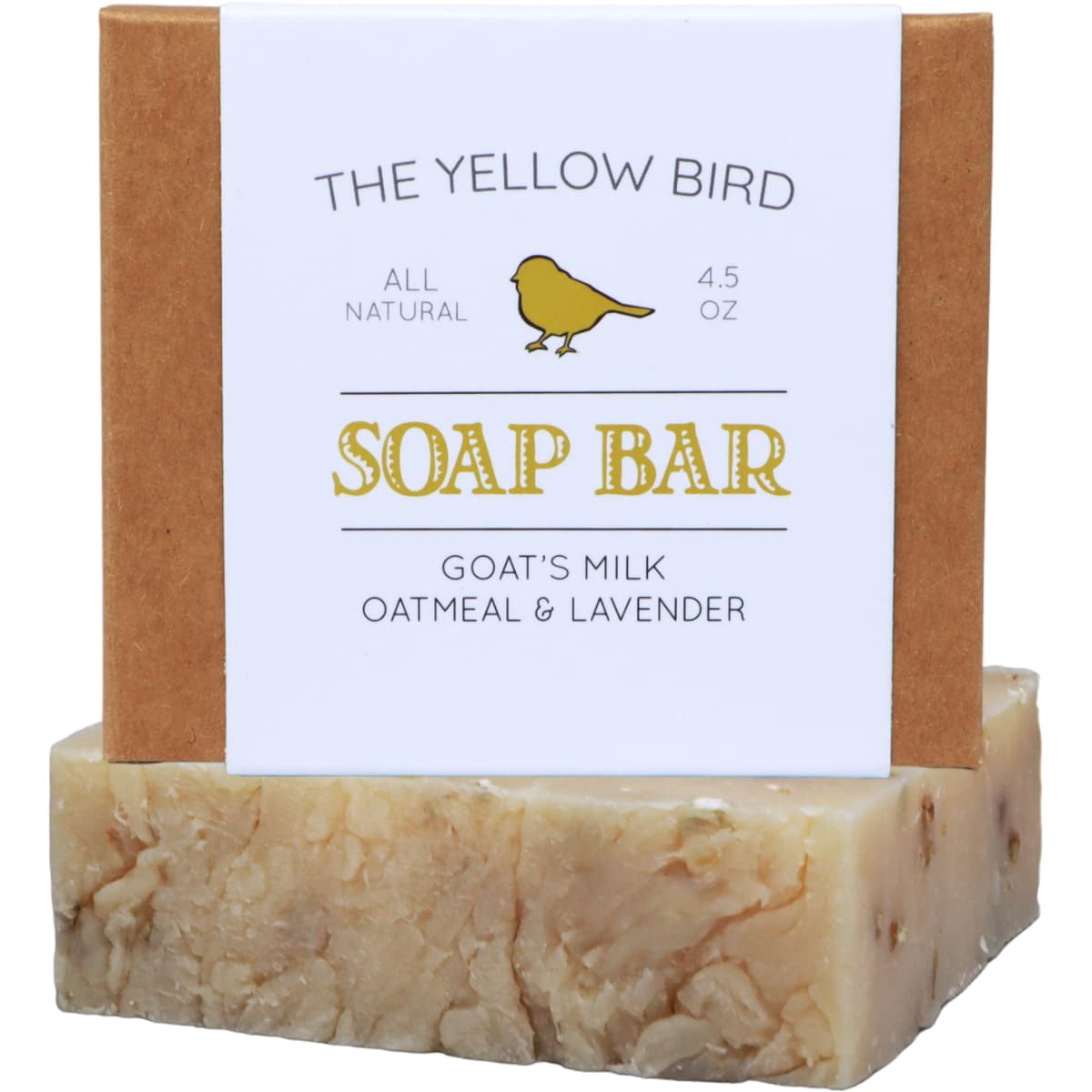 Lavender Goats Milk Soap VTF5 Bar with Oats - Gentle Exfoliating Bath ...