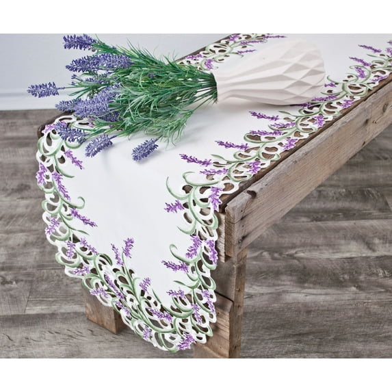 Lavender Lilac Table Runner (14" x 27"/ 14" x 34"/ 14" x 44"/ 14" x 54 ...
