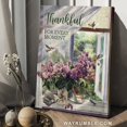 Lavender Painting Peaceful Drawing Hummingbird Thankful For Every ...