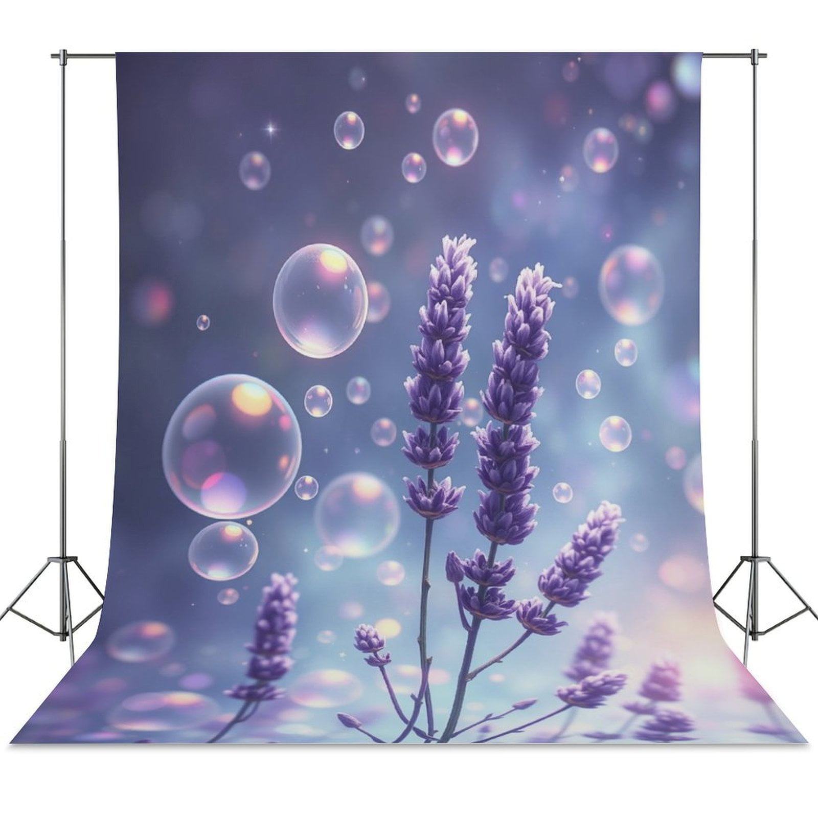 Lavender Party Backdrop Birthday Decoration Backgrounds for Photographs ...