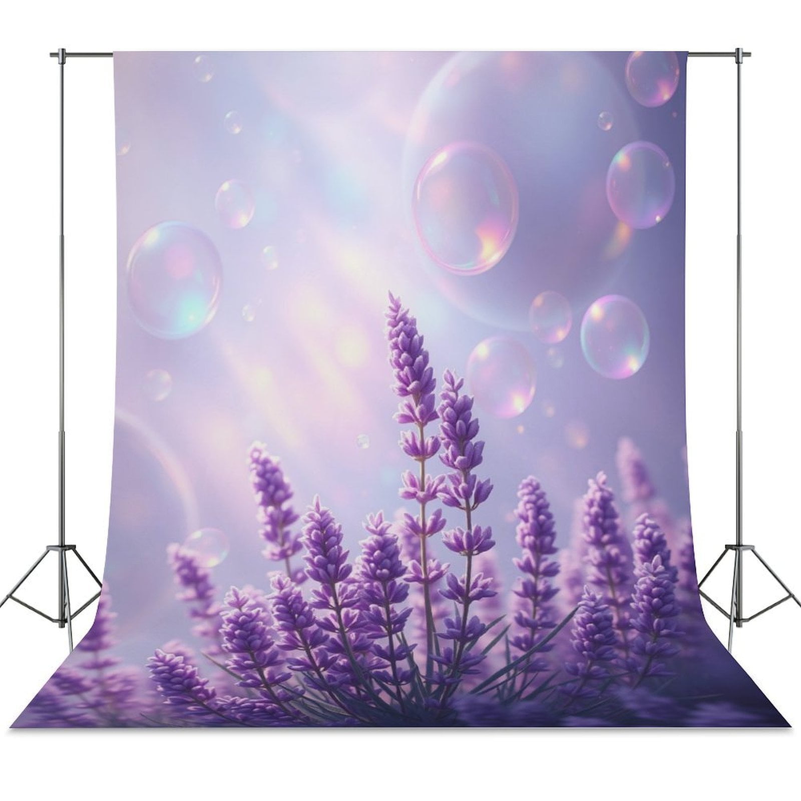Lavender Party Backdrop Birthday Decoration Backgrounds for Photographs ...