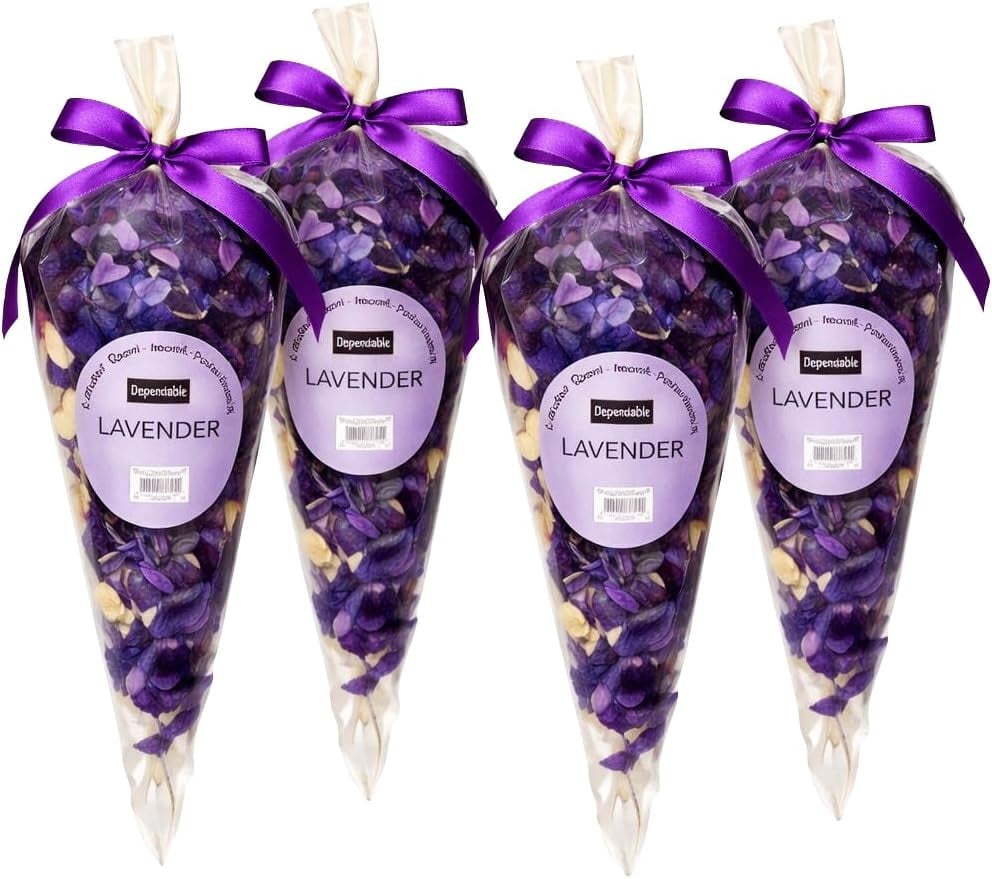 Dependable Industries Lavender Potpourri 4pk, Dried Botanicals ...