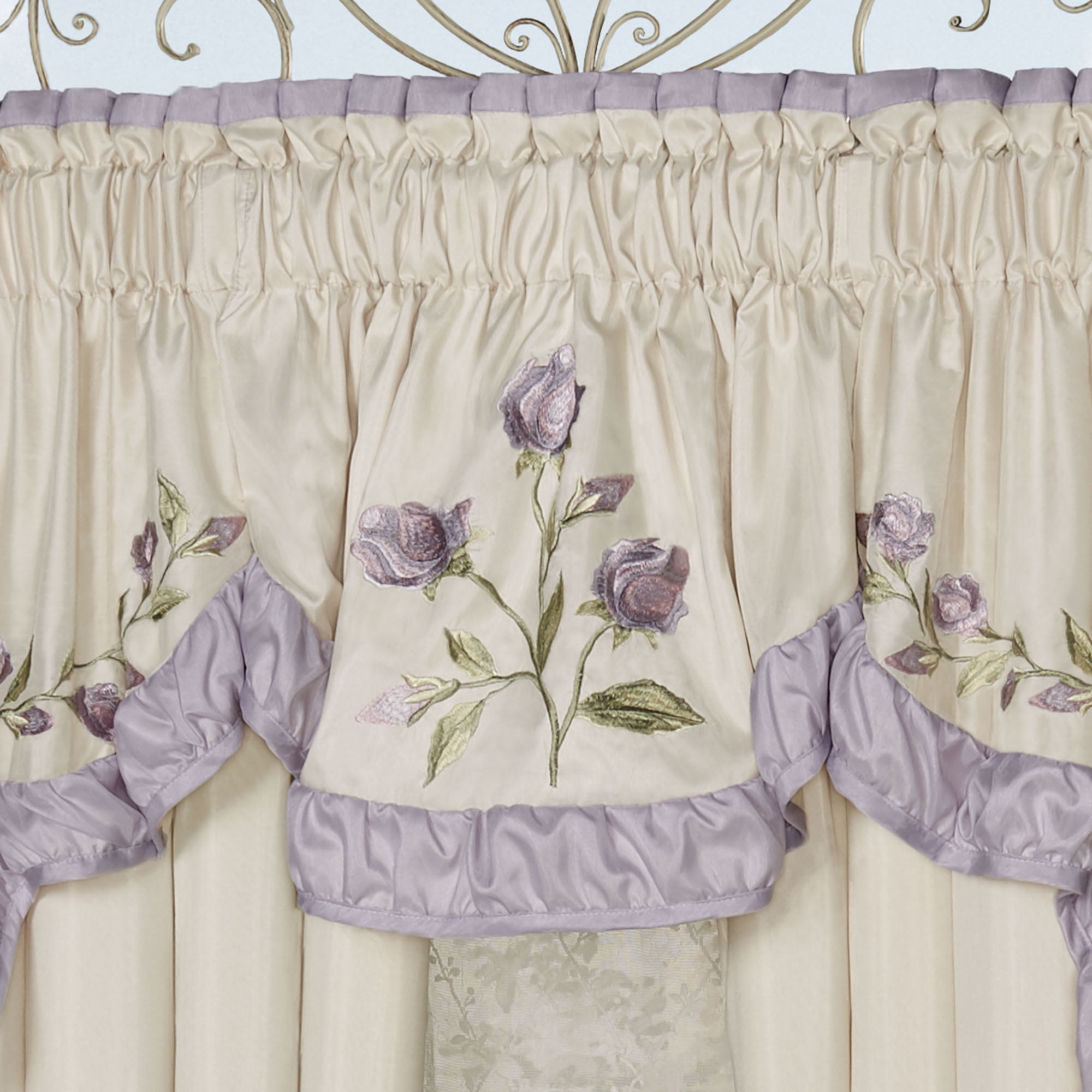 Lavender Rose Insert Valance 36 x 18 Insert Valance 36 x 18 Inches ...