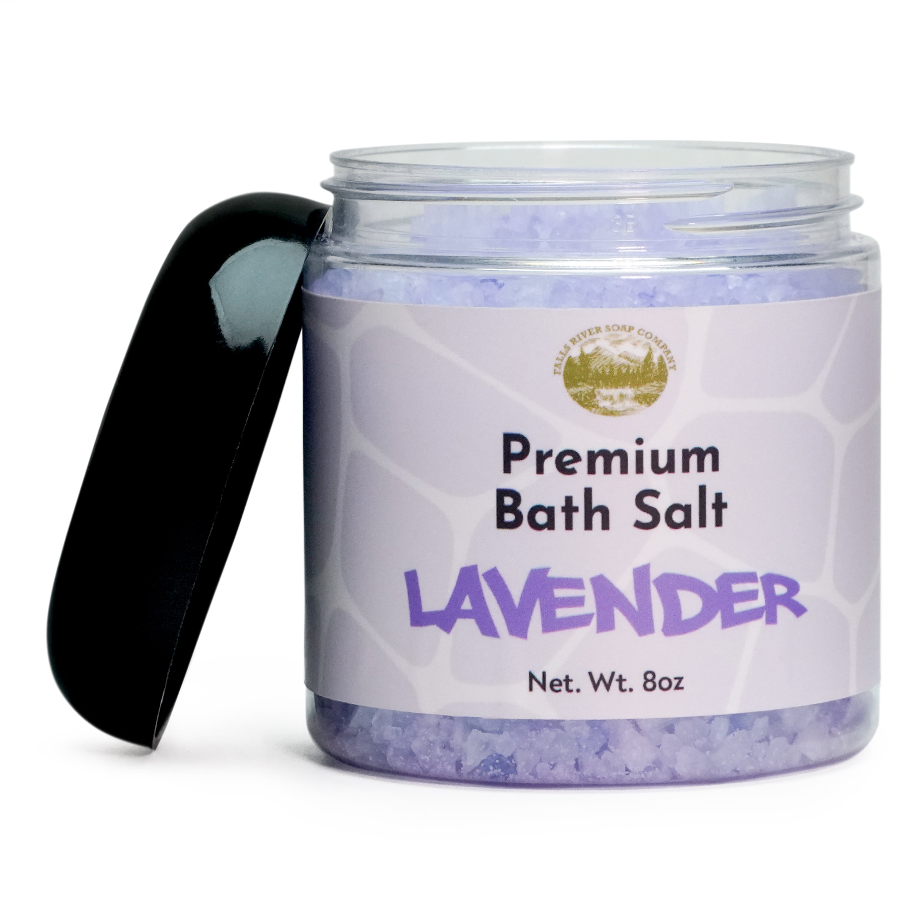 Lavender Salt Scrub - 8oz Detox Bath Salt Body Scrub, Great as a Face ...