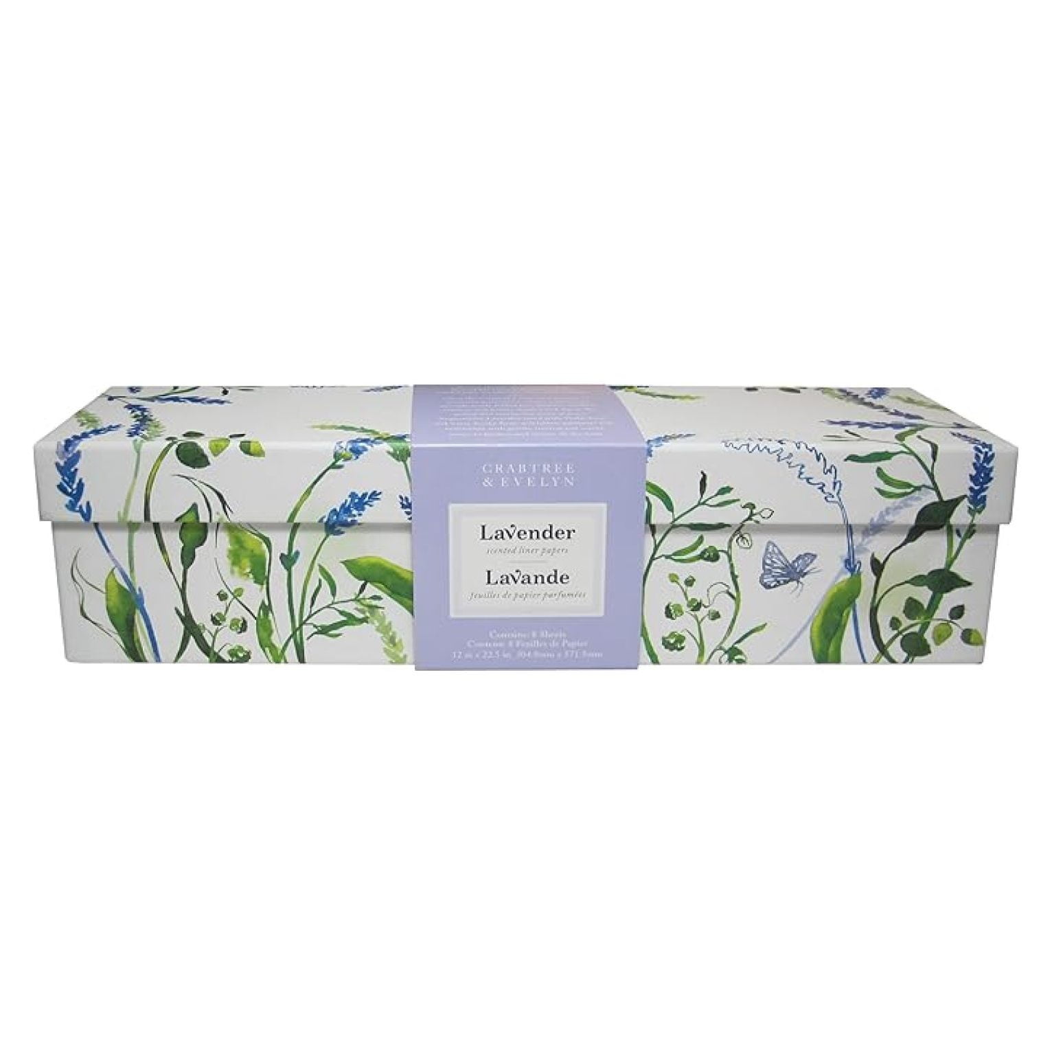 Lavender Scented Drawer Liners 8 Sheets (12 inch x 22.5 inch Each ...