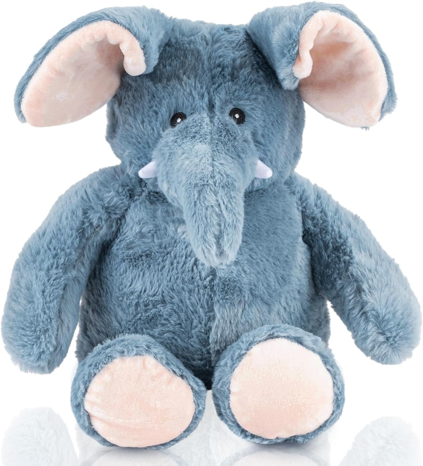 Lavender Scented Microwavable Plush Elephant - Heated Stuffed Animals ...