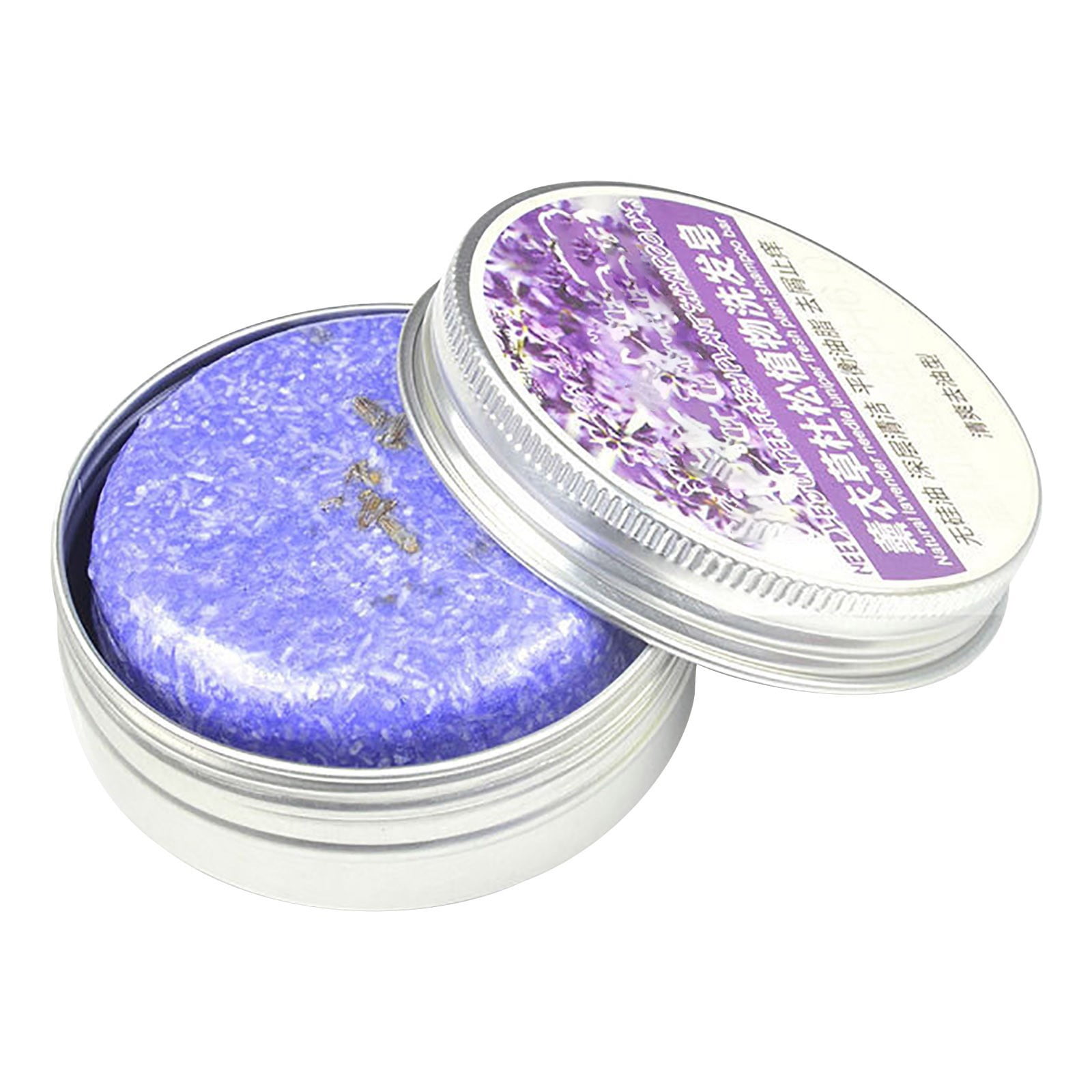 Lavender Shampoo Bar for Fine & Oily Hair, Purple Shampoo Bar for ...