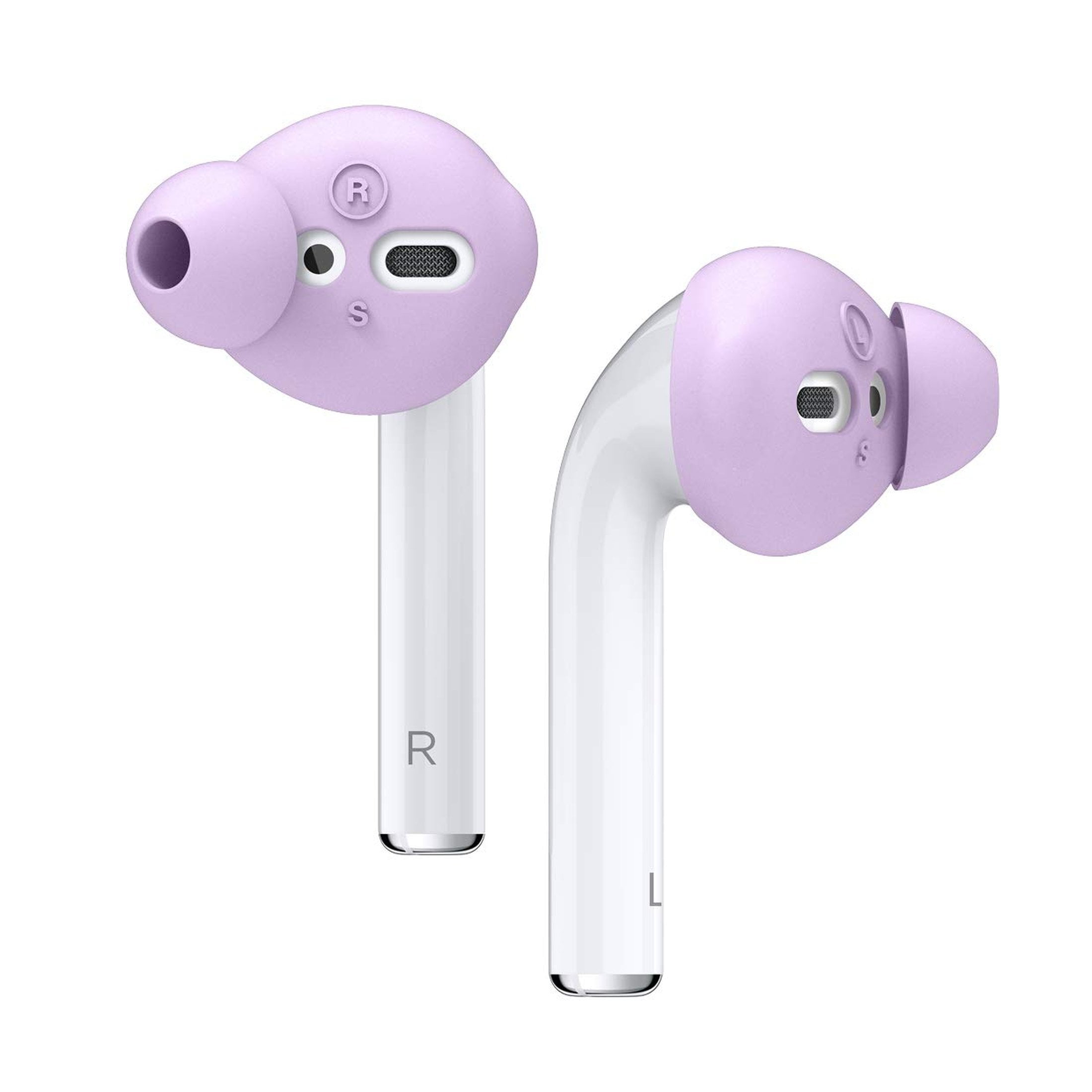 Lavender Silicone Earbud Covers for AirPods and EarPods - Sound ...
