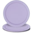 Lavender Solid Round 9" Dinner Plates, 8ct - Walmart.com
