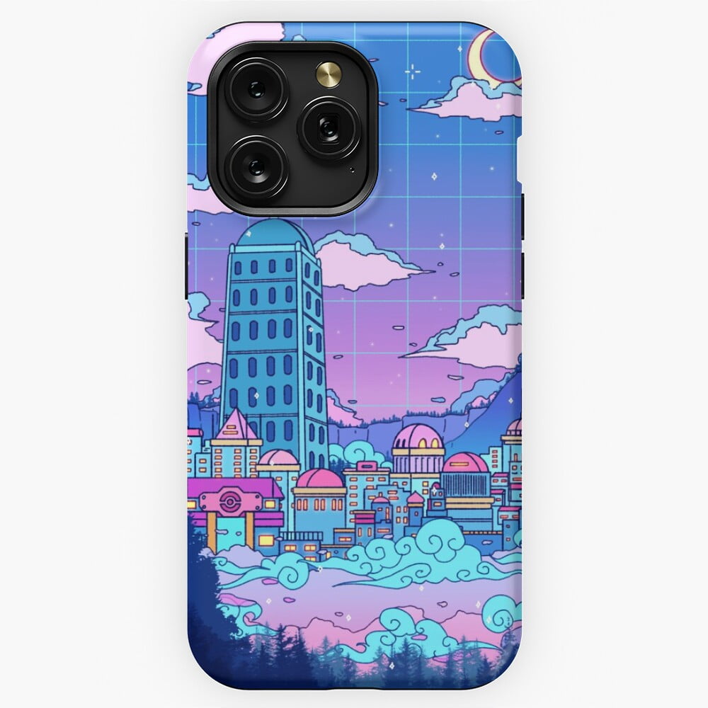 Lavender Town Retro Video Game Inspired Art iPhone Case 17 11 12 13 14 ...