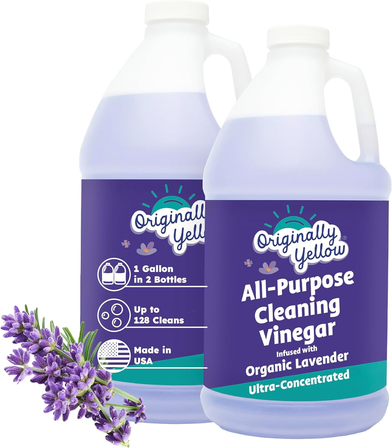 Lavender Vinegar For Cleaning Purpose | USA Made All Purpose Cleaner ...