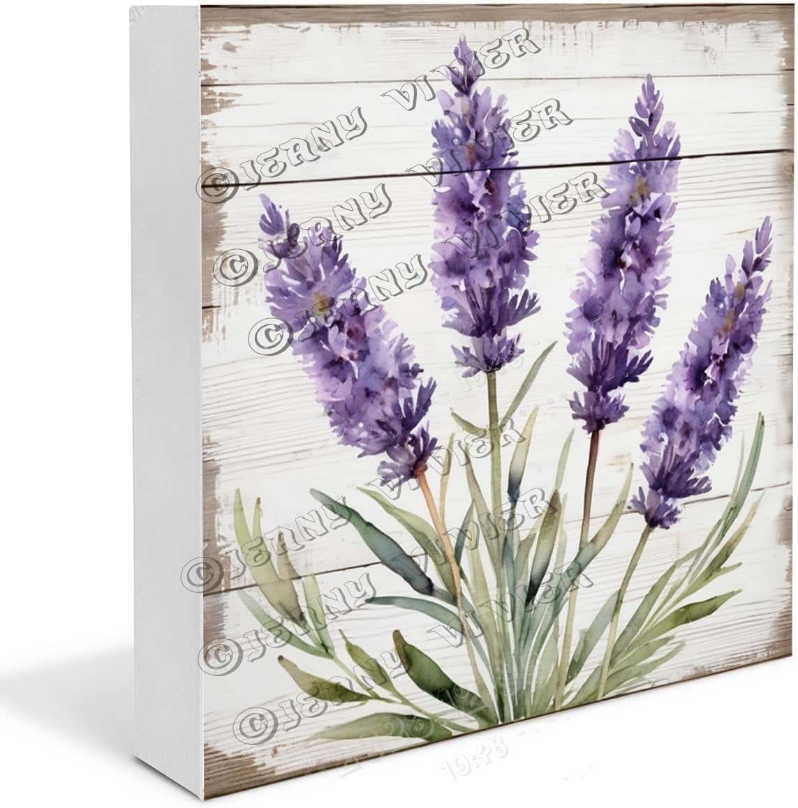 Lavender Wooden Box Sign Lavender Gifts Funny Lavender Decor for ...