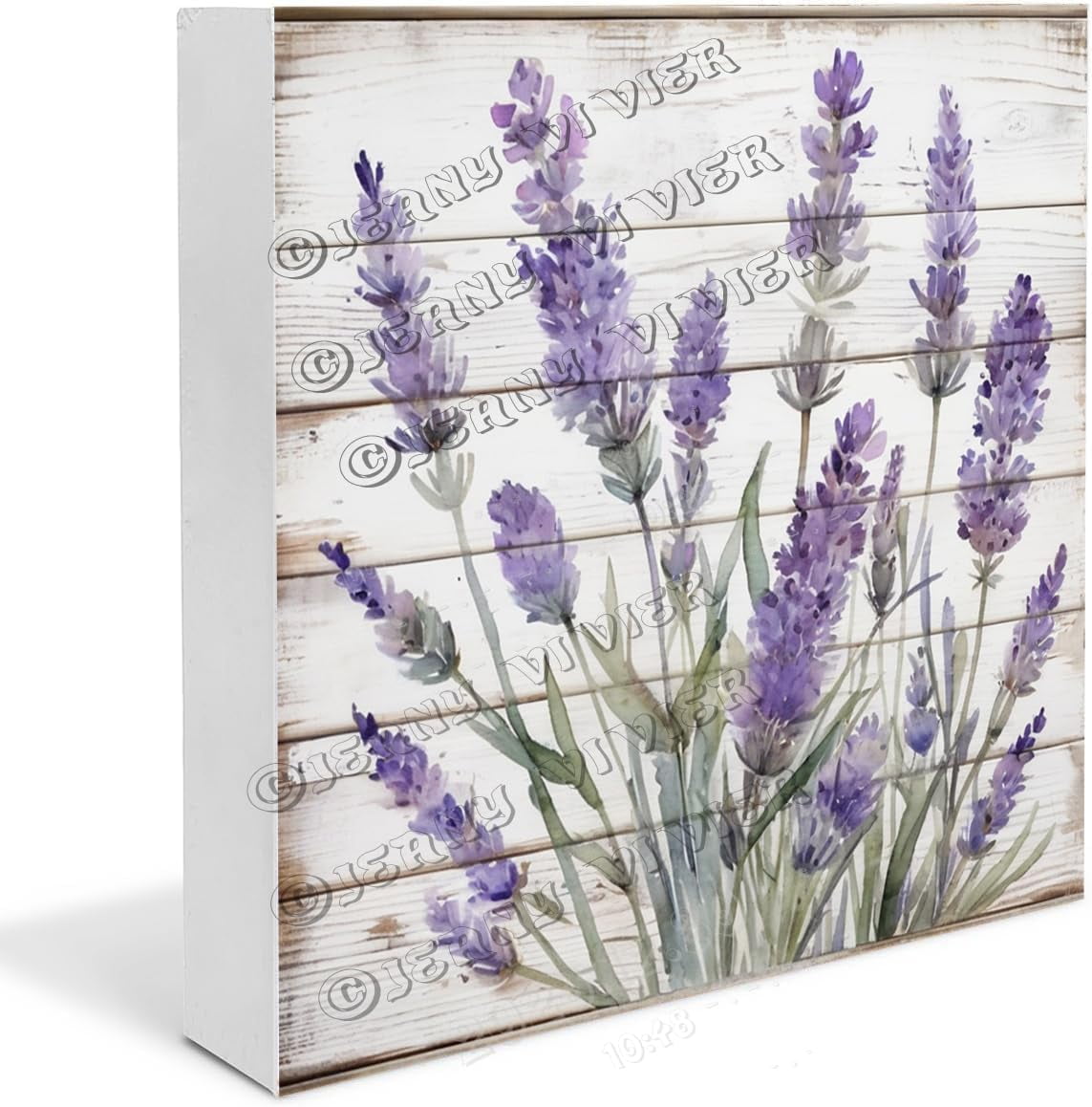 Lavender Wooden Box Sign Lavender Gifts Funny Lavender Decor Boho ...
