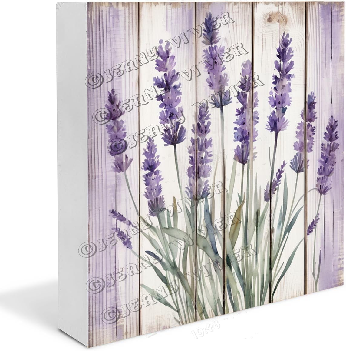 Lavender Wooden Box Sign Lavender Gifts Funny Lavender Welcome Sign ...