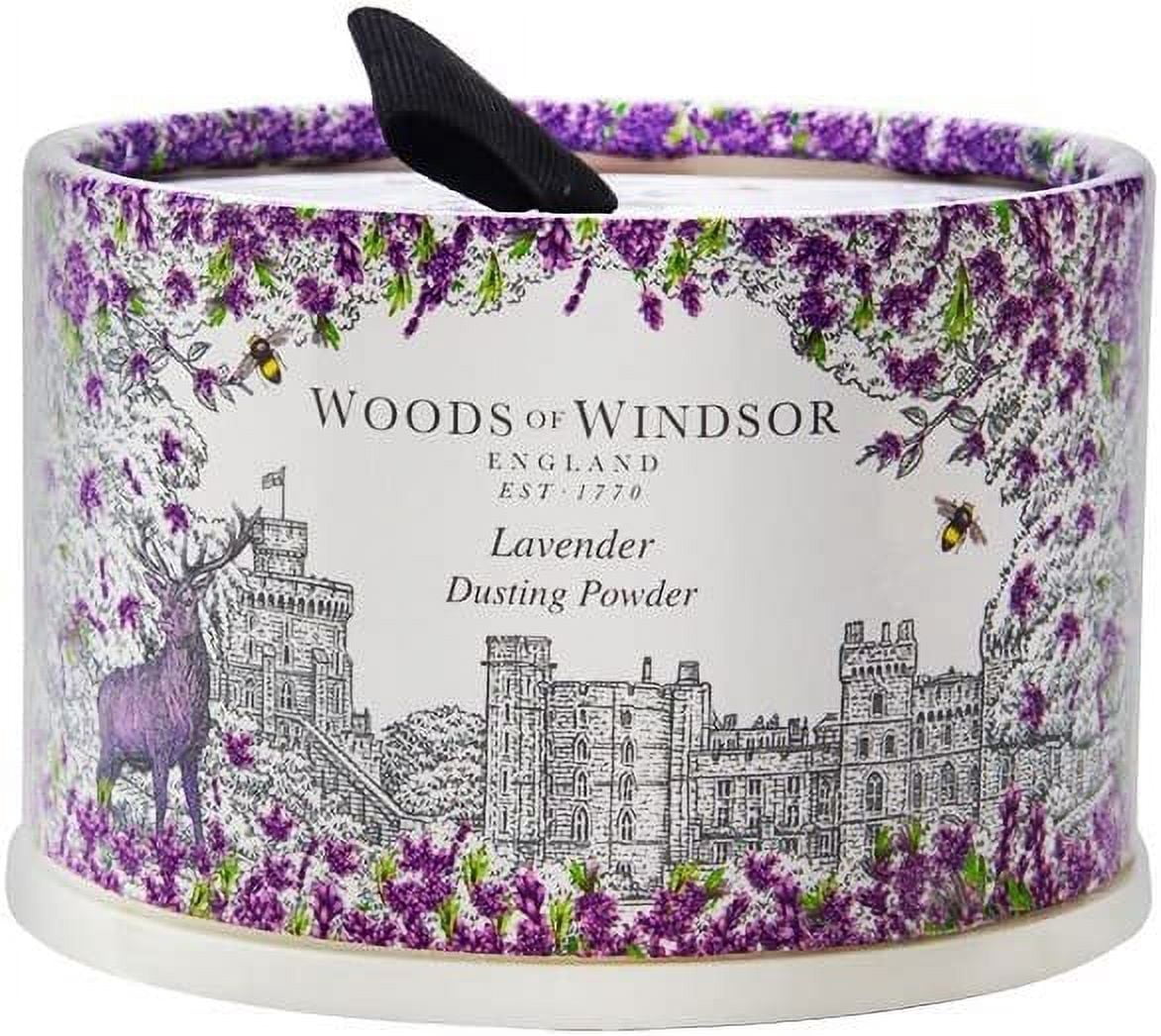 Woods of Windsor Lavender Dusting Powder, 3.5 oz, Lightly Scented with ...