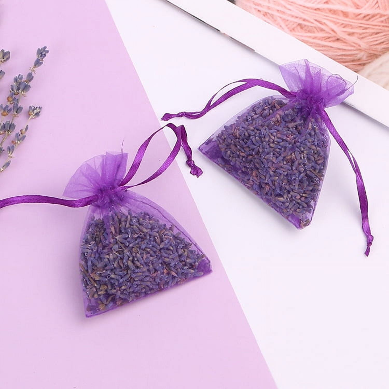 Lavender dried flower sachet gauze bag sachet filling sachet to help ...