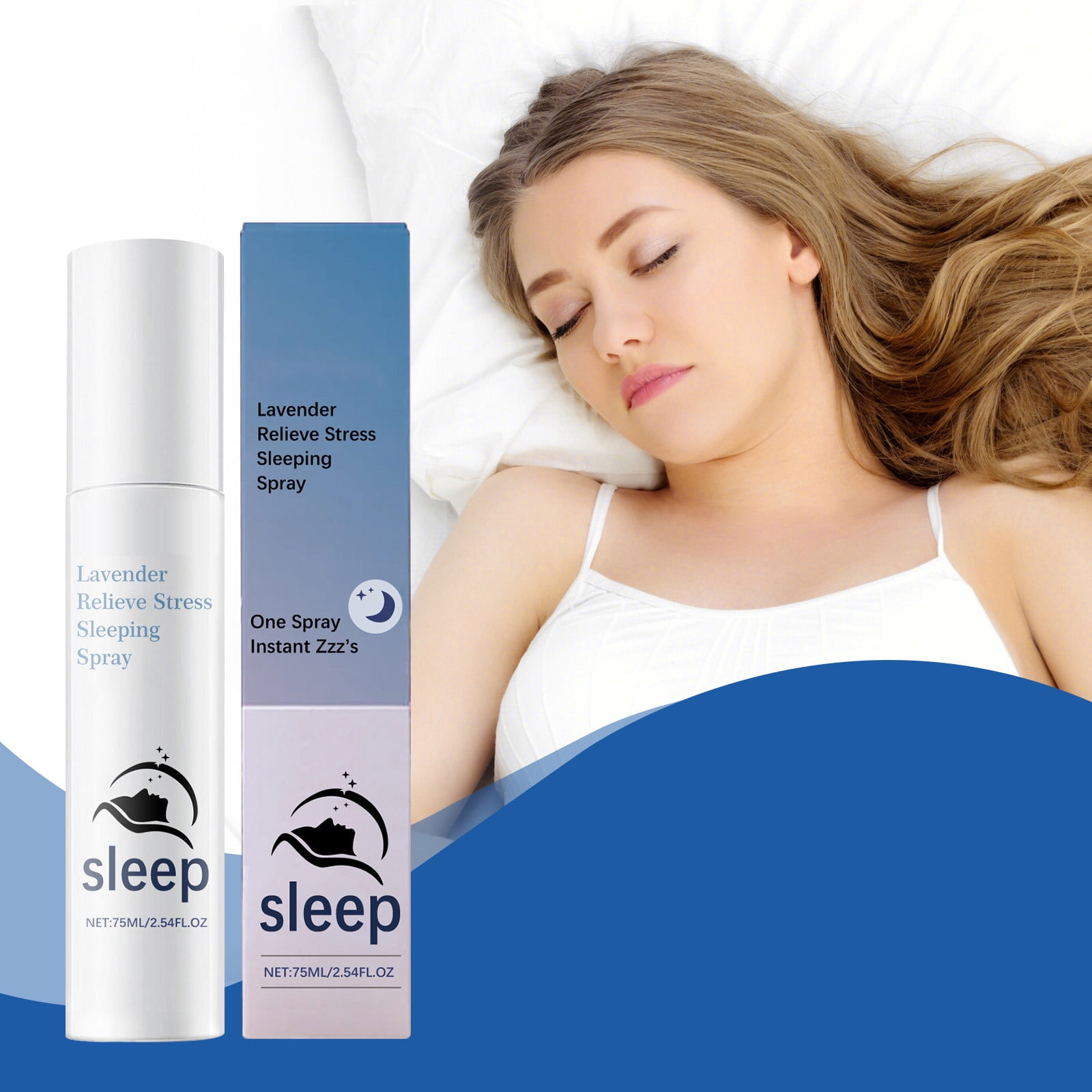 Lavenders Sleep Aid Spray, Melatonin Sleep Spray for Pillows, Calming ...
