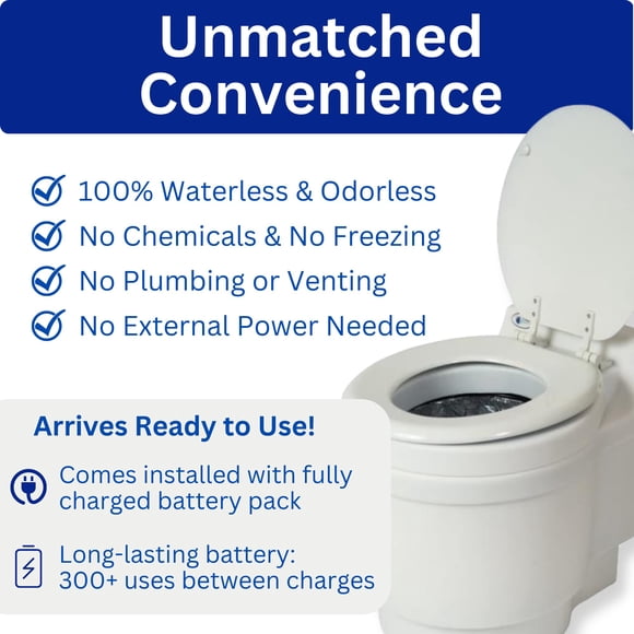 Portable Toilet That Flushes