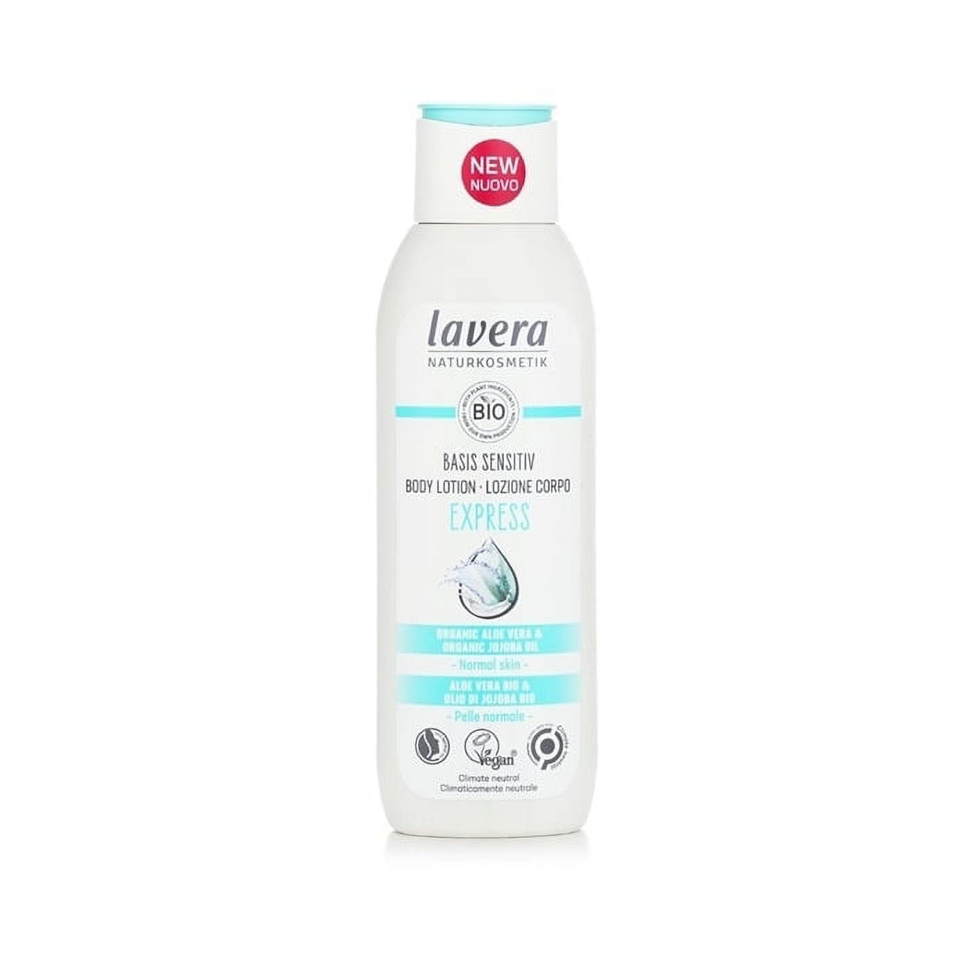 Lavera Basis Sensitiv Express Body Lotion With Orgnic Aloe Vera ...