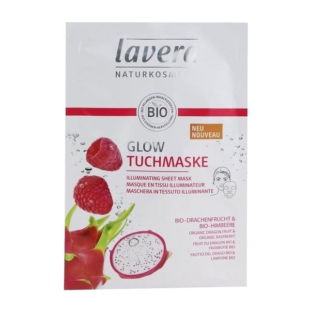 Lavera Sheet Mask - Illuminating (With Organic Dragon Fruit & Organic ...