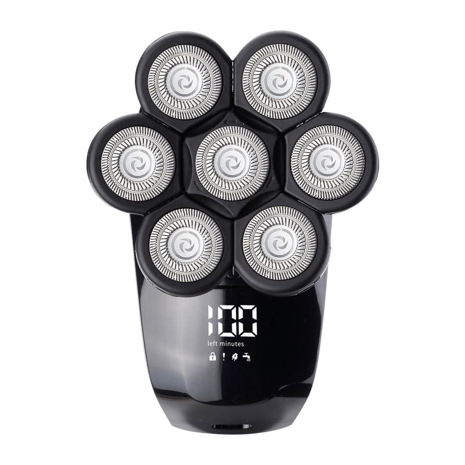 Head Shavers for Bald Men, 8D Rotary Detachable Balder Shavers 6-in-1 ...