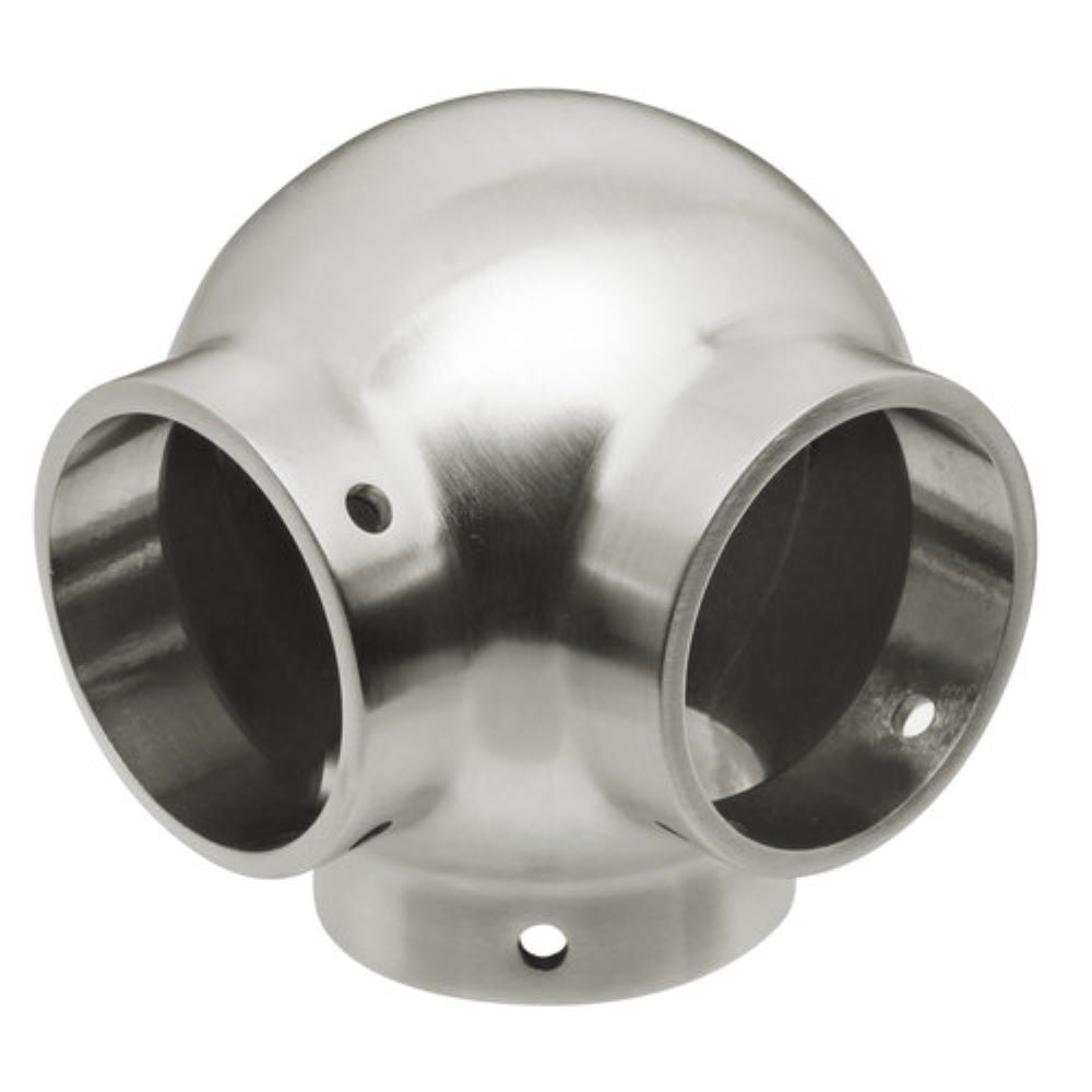 Lavi 2" Satin Solid Stainless Steel Ball Elbow 90 degree - Walmart.com
