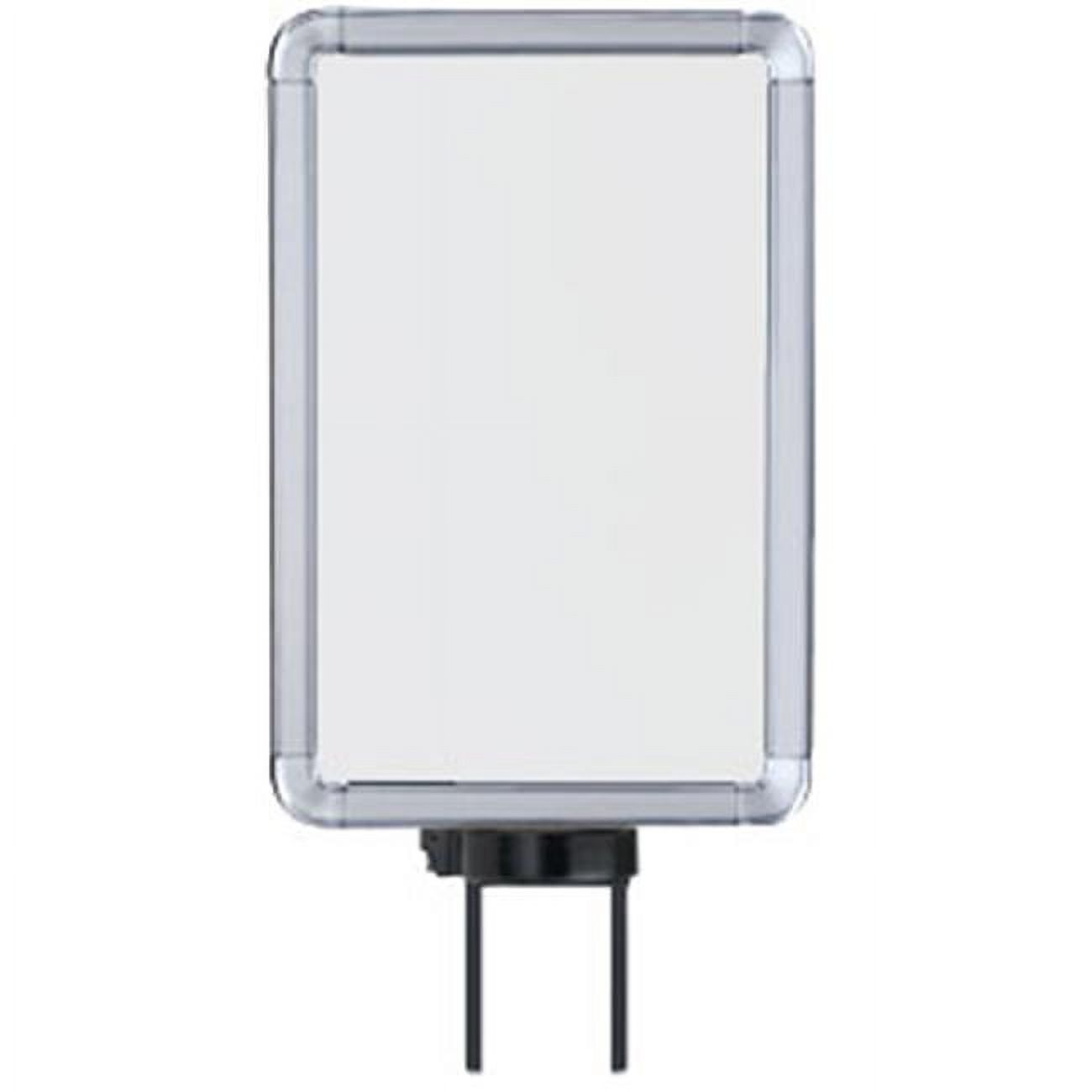 Lavi Industries 50-1130SV-S-CL Vertical Swivel Mount Sign Frame, 7 x 11 ...