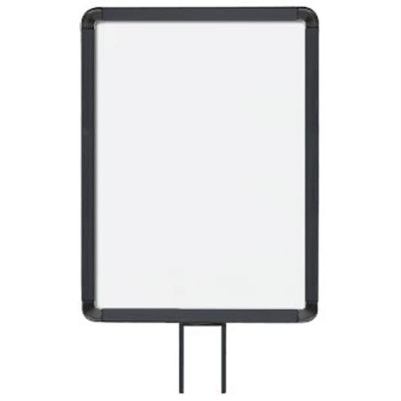 Lavi Industries 50-1131F7V-MB Vertical Fixed Mount Sign Frame, 11 x 14 ...