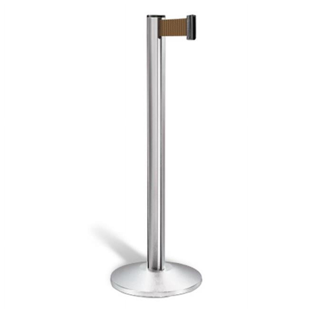 Lavi Industries 50-3000SA-BZ Retractable Belt Stanchion, 7 ft. Bronze ...