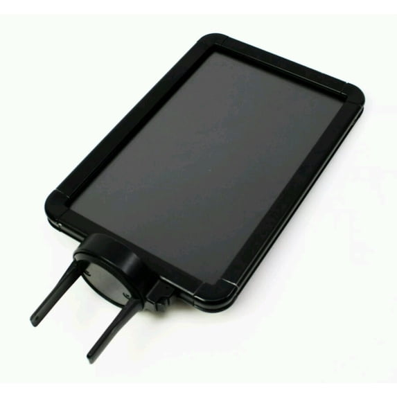 Lavi Premium Slotted Horizontal Swivel Sign Holder 8.5" x 11" Black ...