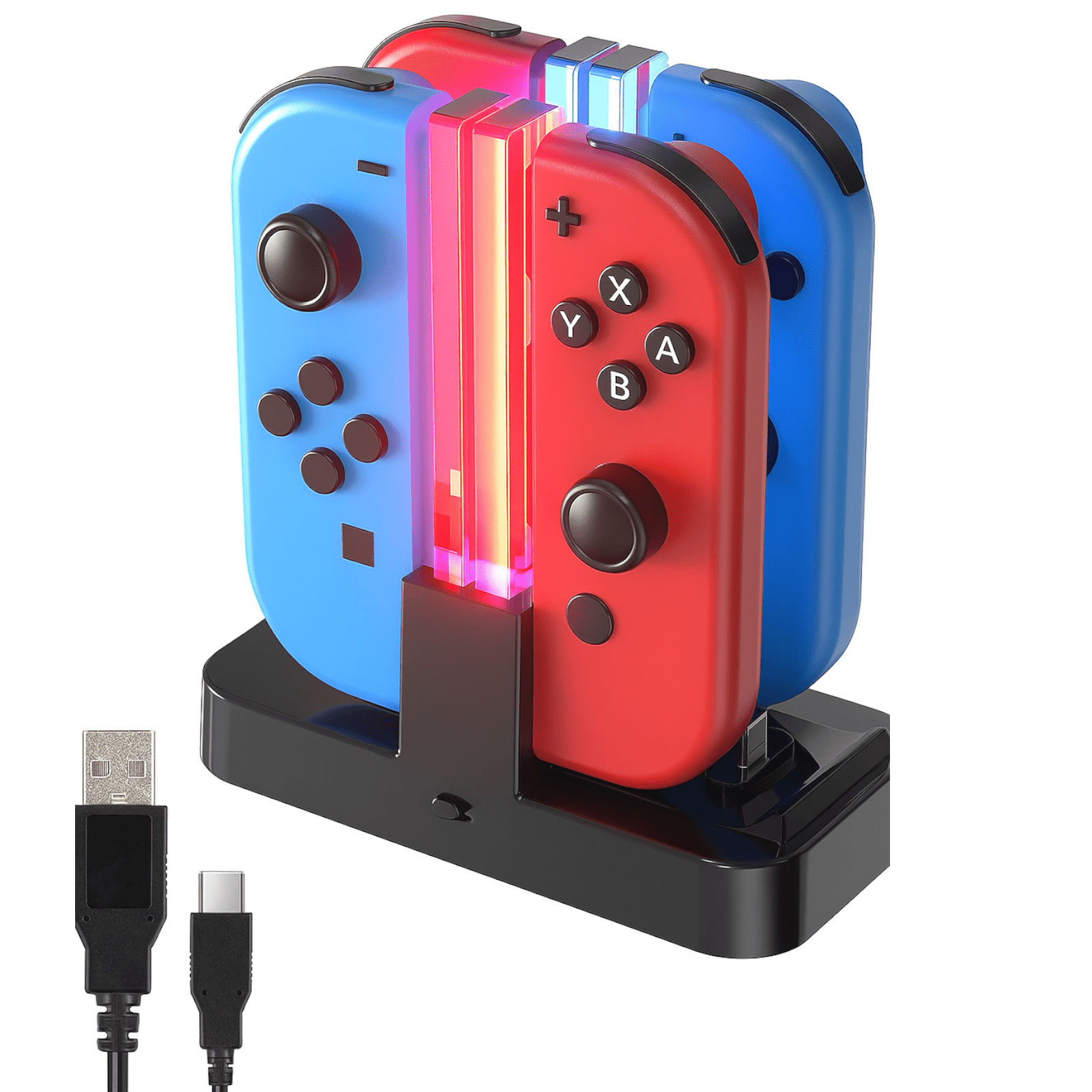 Lavilys Charging Dock Compatible with Nintendo Switch for Joy Con ...