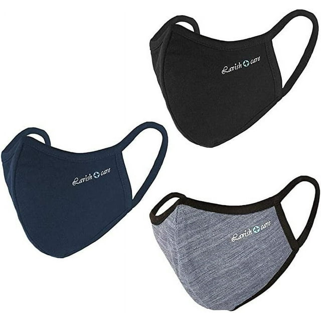 Lavish Care Cloth Face Mask - Washable & Reusable - 5 Layers - Cotton ...