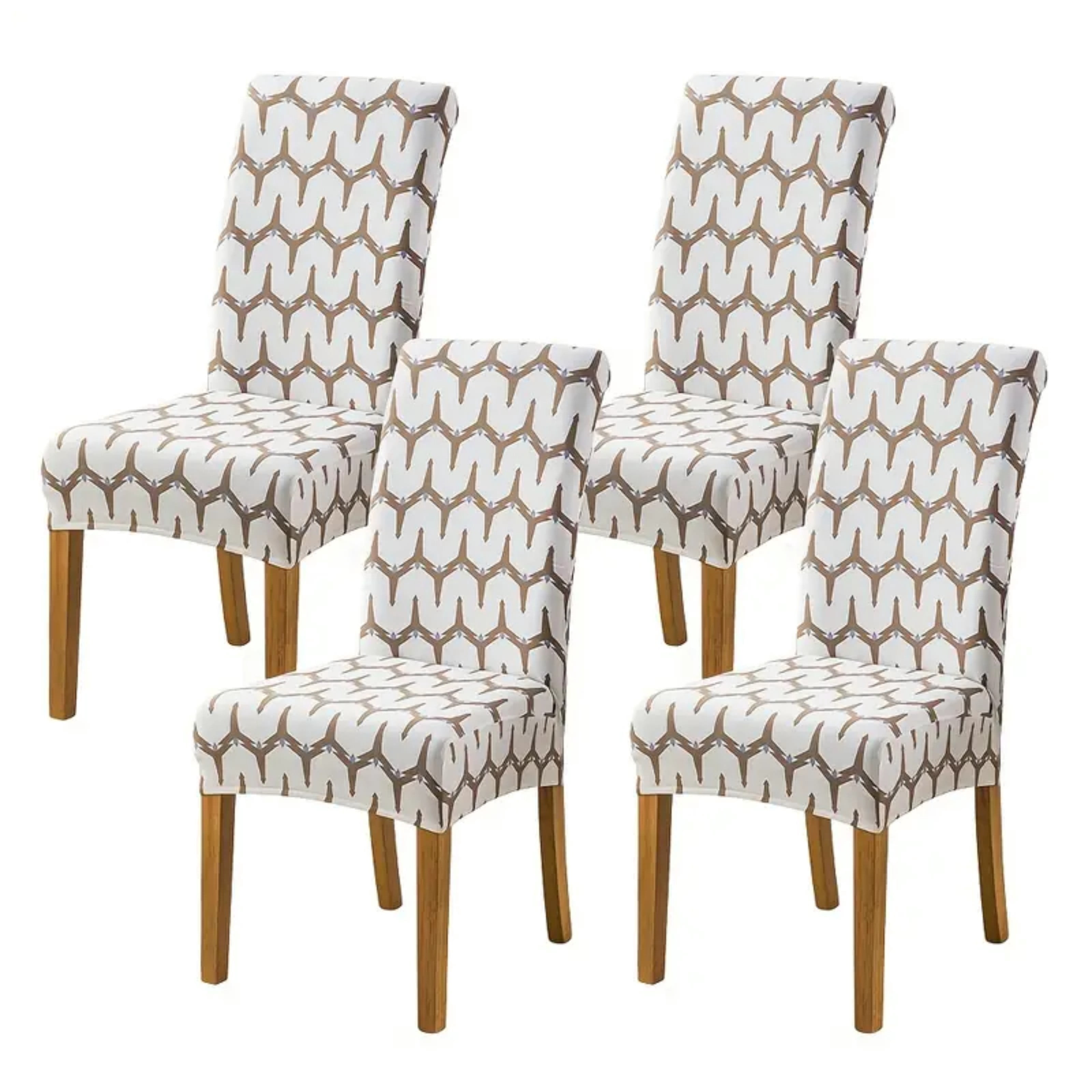 Lavish Cover Premium Anti-scratch Non-Slip Dining Chair Covers ...