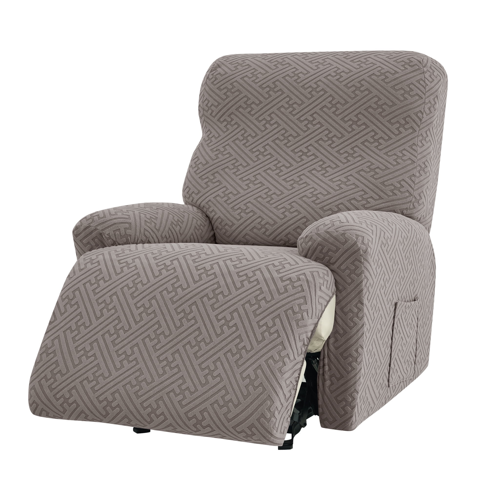Lavish Cover Stretch Recliner Chair Covers, Recliner Sofa Slipcovers ...