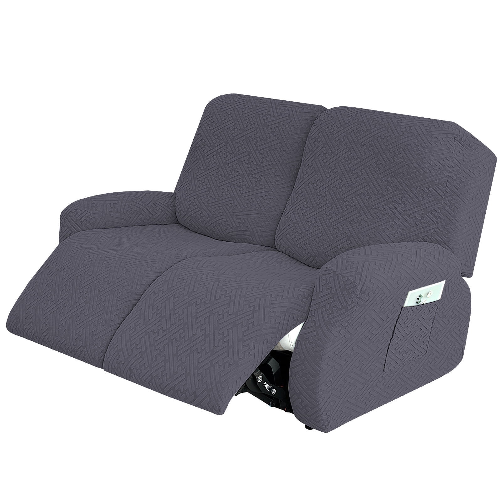 Lavish Cover Stretch Recliner Chair Covers, Recliner Sofa Slipcovers ...