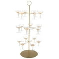 Lavish Home 3-Tier Cocktail Tree Stand - Champagne Tower Holds 18 ...