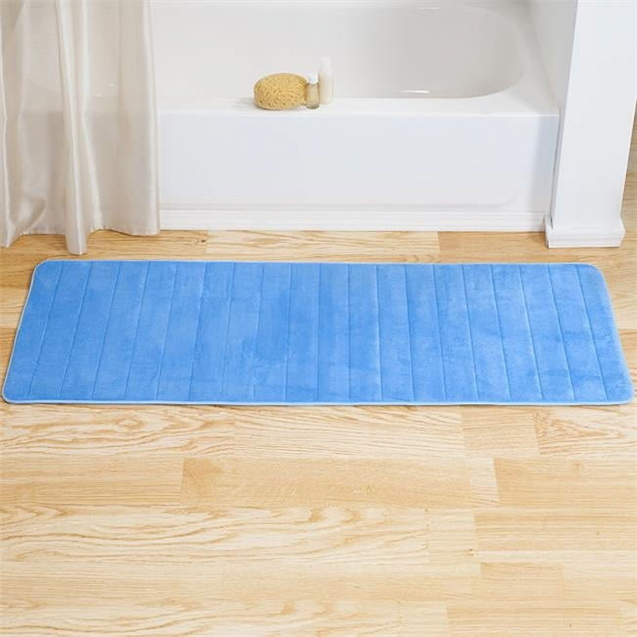 Lavish Home 67-17-B 60 x 24.25 x 0.62 in. Memory Foam Striped Extra ...