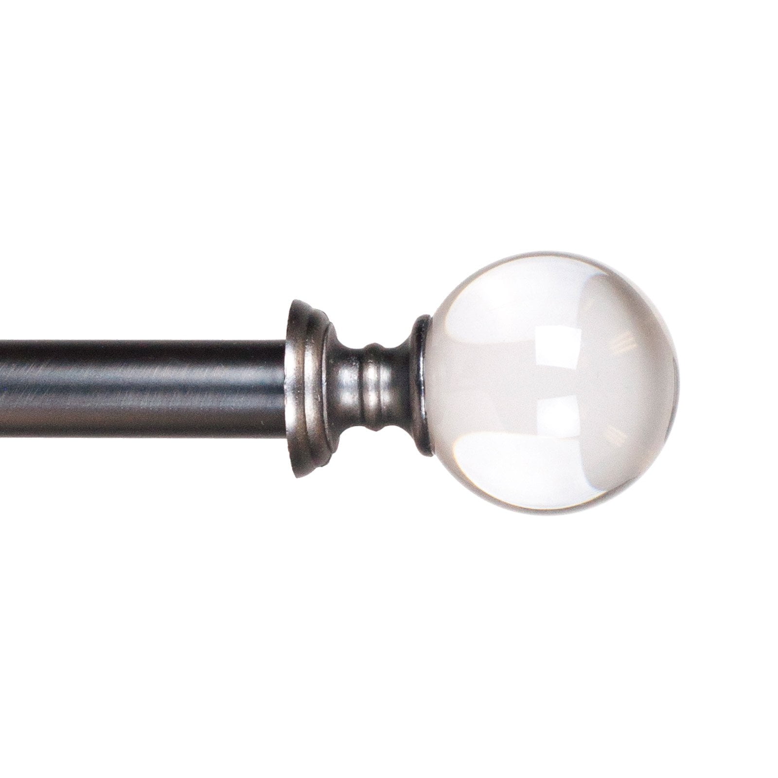 Lavish Home Crystal Ball Curtain Rod - Walmart.com
