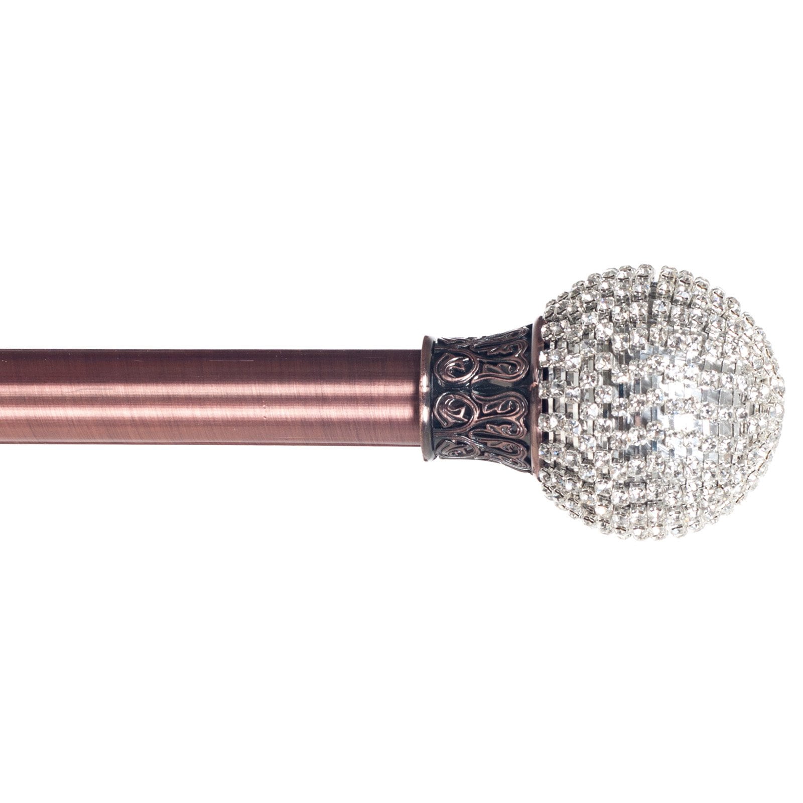 Lavish Home Sparkling Ball Curtain Rod - Walmart.com