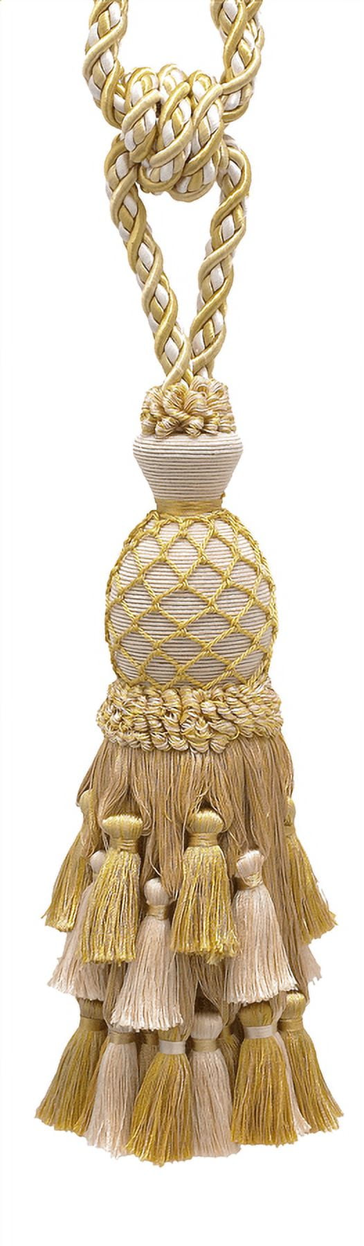 DECOPRO Lavish Large Curtain Tassel Tieback, Hand Crafted - Luxurious ...