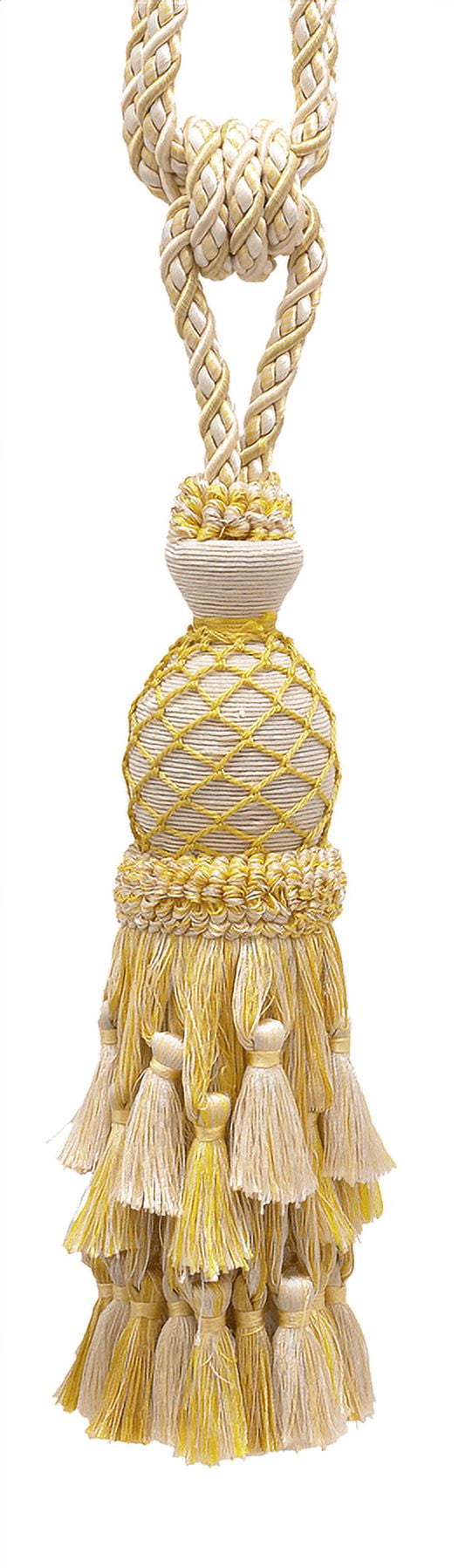 DECOPRO Lavish Large Curtain Tassel Tieback, Hand Crafted - Luxurious ...