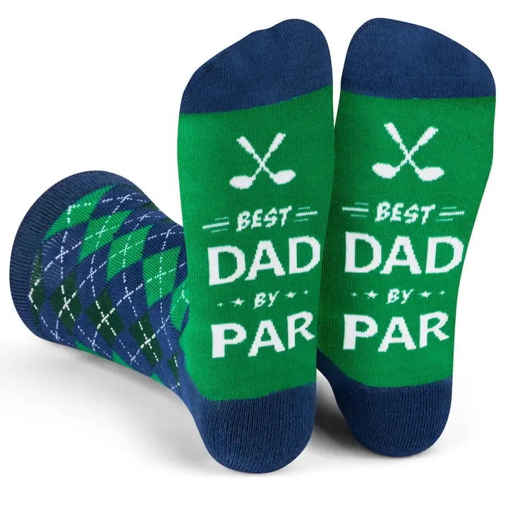 Lavley - Best Dad By Par Socks - Father's Day - Walmart.com