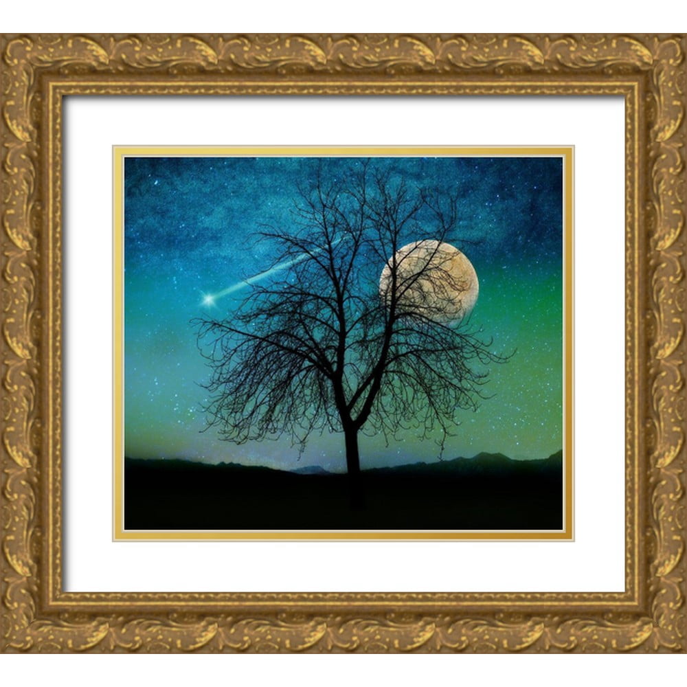 Lavoie, Tina 13x12 Gold Ornate Wood Framed with Double Matting Museum ...
