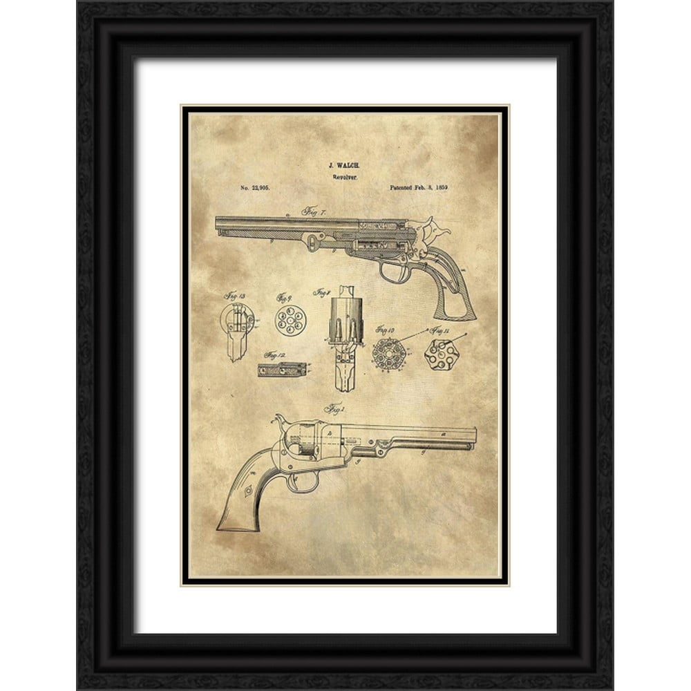 Lavoie, Tina 13x18 Black Ornate Wood Framed with Double Matting Museum ...