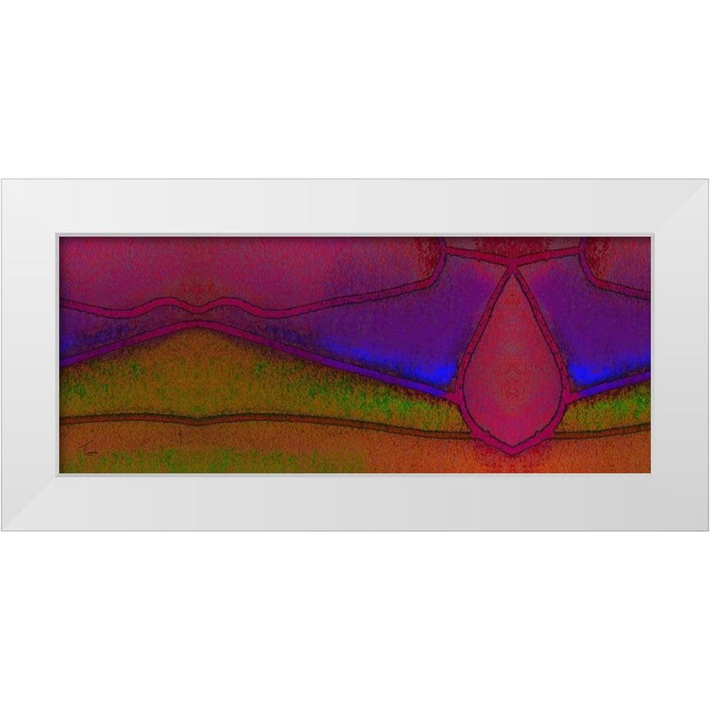 Lavoie, Tina 14x8 White Modern Wood Framed Museum Art Print Titled - Compartmentalization ...