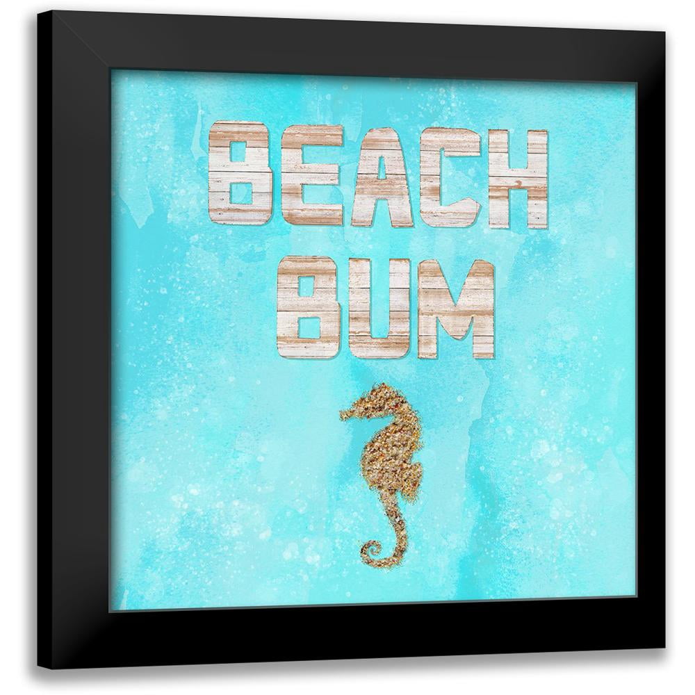 Lavoie, Tina 15x15 Black Modern Framed Museum Art Print Titled - Beach ...