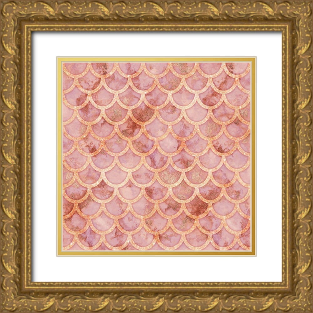 Lavoie, Tina 15x15 Gold Ornate Wood Framed with Double Matting Museum ...