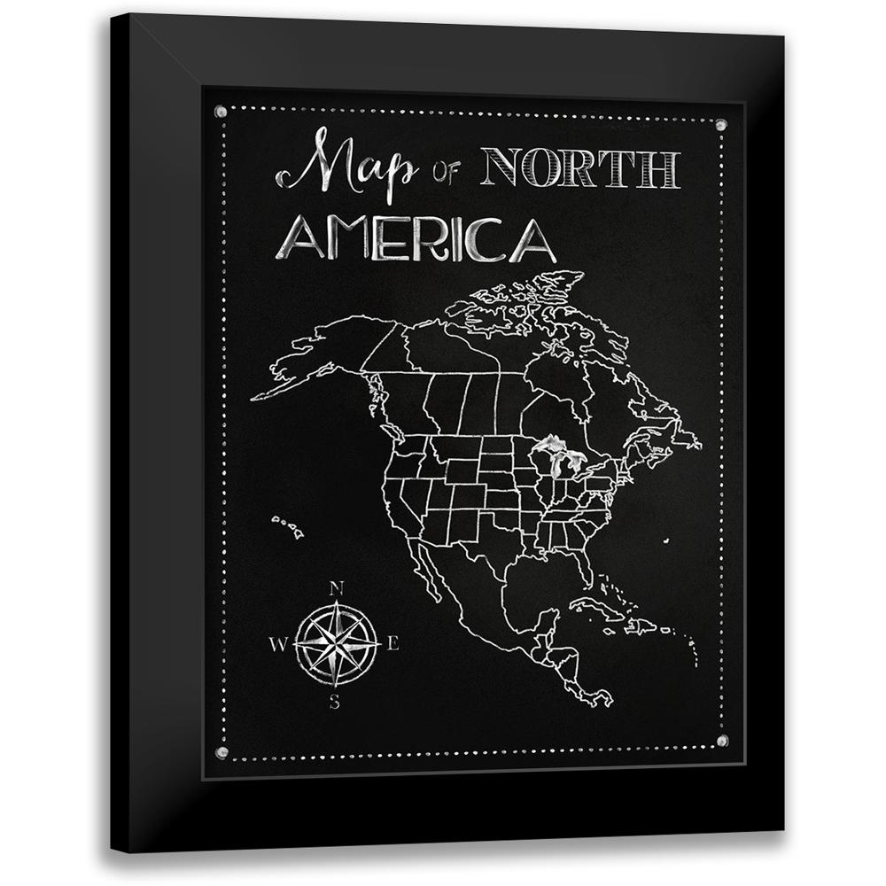 Lavoie, Tina 15x18 Black Modern Framed Museum Art Print Titled - Chalk ...