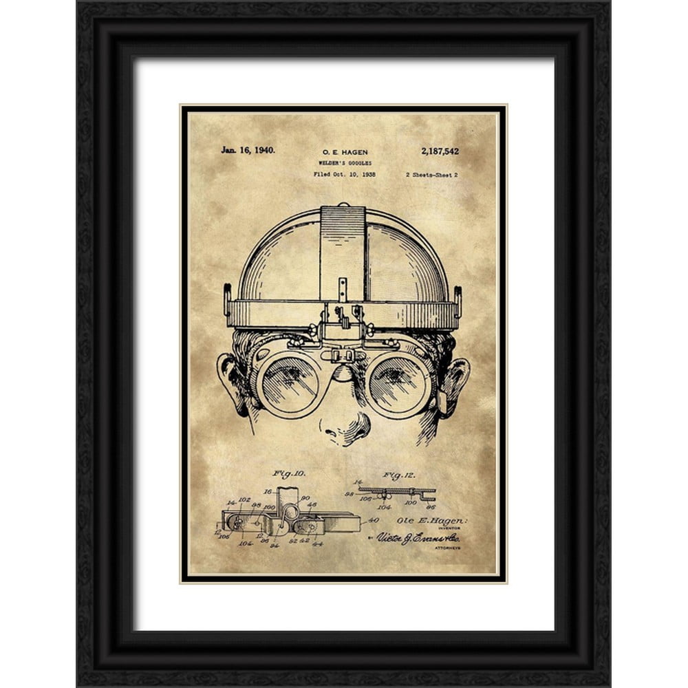 Lavoie, Tina 23x32 Black Ornate Wood Framed with Double Matting Museum ...